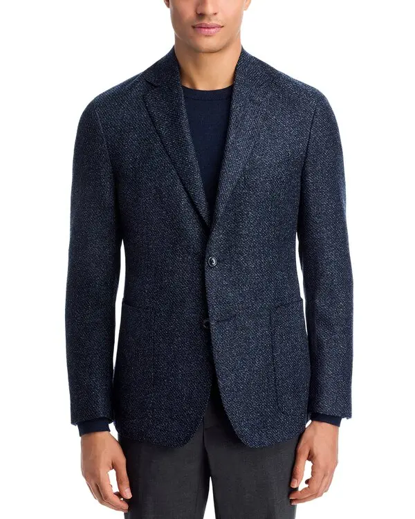 Bloomingdale'S Melange Boucle Regular Fit Sport Coat