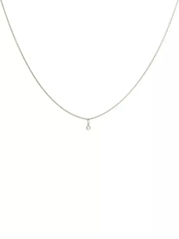 WE BY WHITEBIRD 18k Gold Capucine Diamond Necklace - White