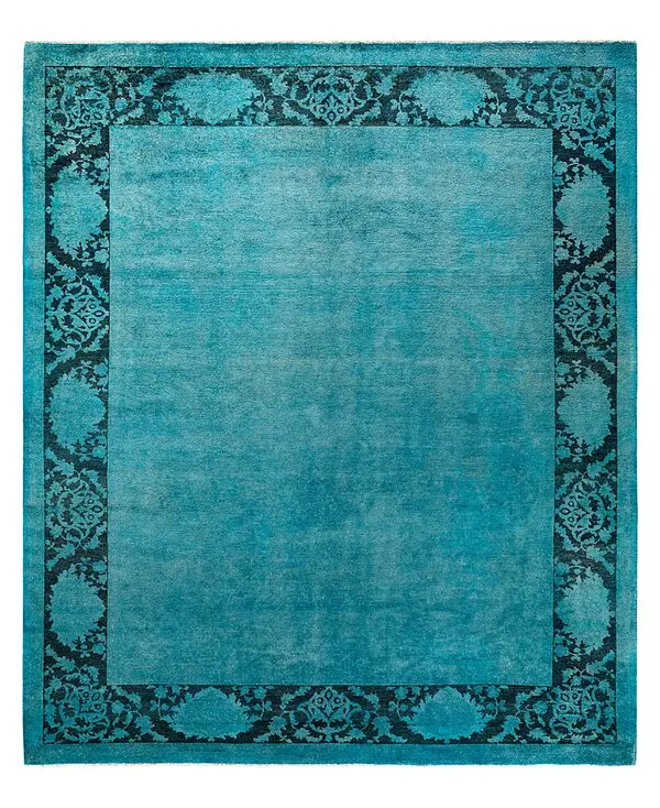 Bloomingdale'S Fine Vibrance M1424 Area Rug, 8'5x9'8 - Blue