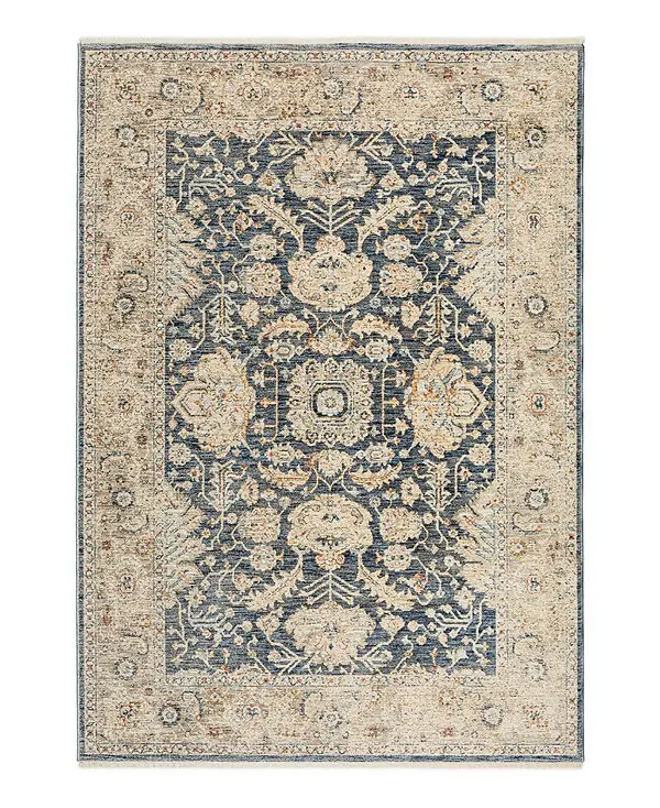 DALYN RUG COMPANY Dalyn Bergama Be8 Area Rug, 9' X 13'2 - Navy