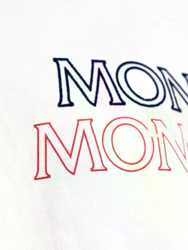 Moncler Logo-print Cotton T-shirt - White