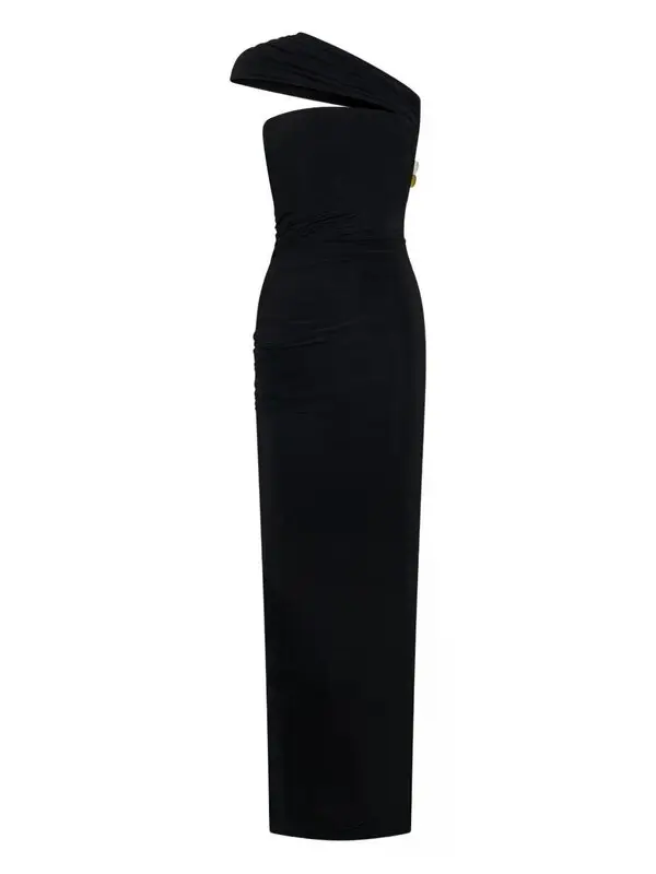 Buy Christopher Esber Beach Glass Draped Maxi Dress - Black At 58% Off |  Editorialist
