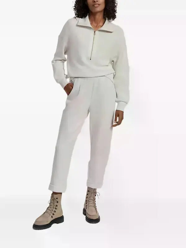 Varley Rolled Cuff Track Pants - Neutrals