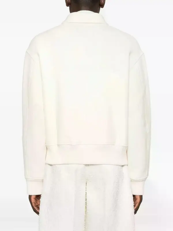 Jacquemus Felt Wool Bomber Jacket