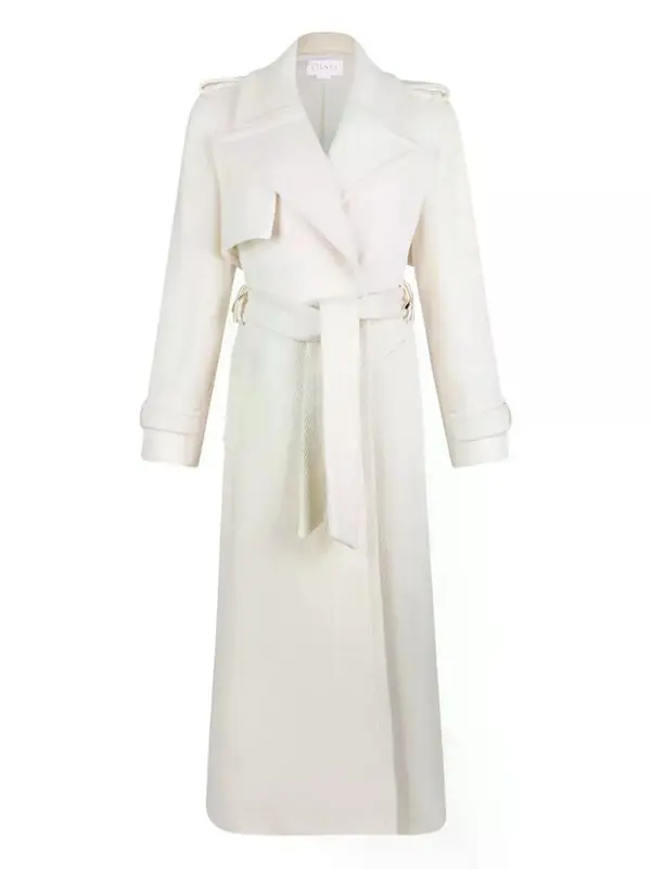 GENNY Belted Coat With Lapels