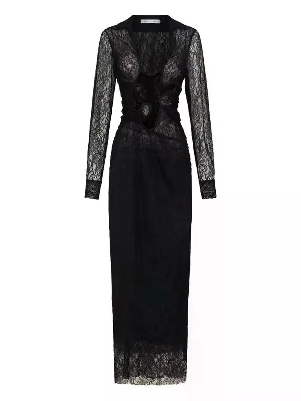 Christopher Esber Lace Venus Maxi Dress In Black - 65% Off | Editorialist