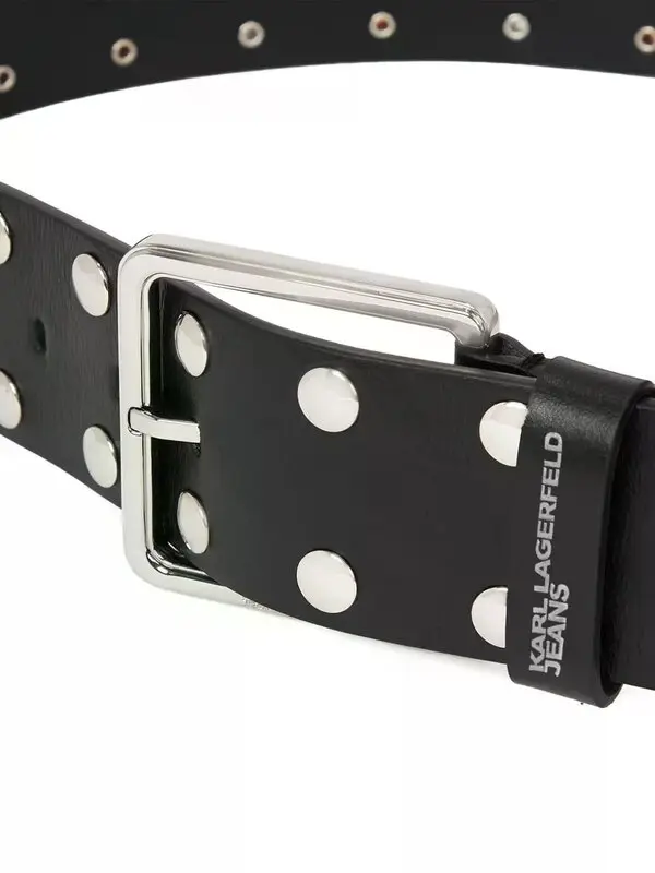 Karl Lagerfeld Stud-embellished Belt