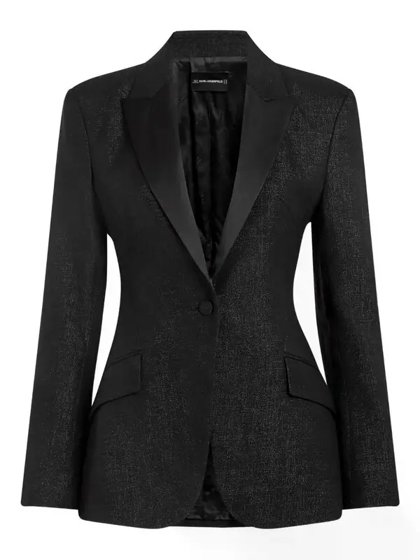 Karl Lagerfeld Peak-lapel Blazer