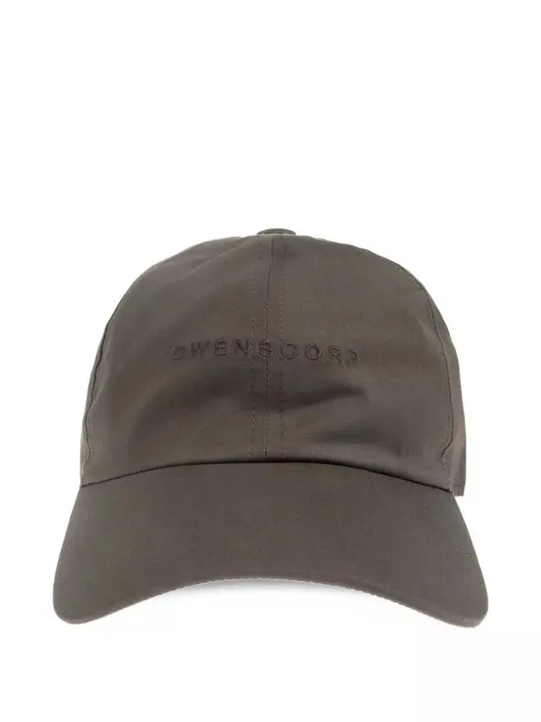 Rick Owens Owenscorp Embroidered Cap - Brown