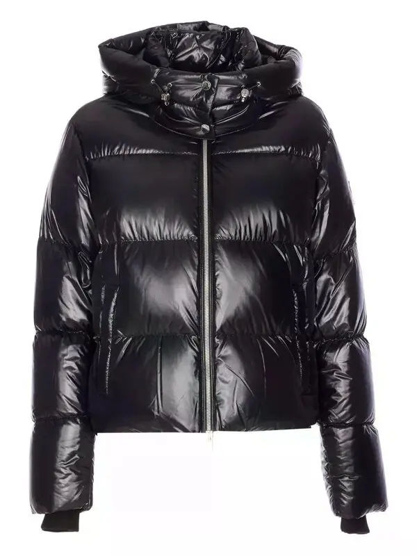 Moose Knuckles Padded Jacket With Removable Hood - Black