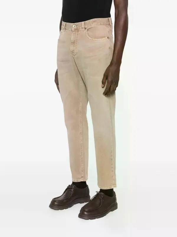 Eleventy Five-pocket Stretch-cotton Jeans