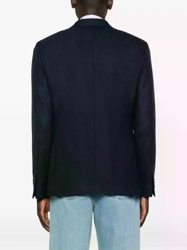 Etro Patterned Blazer - Blue