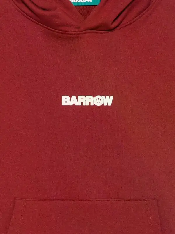 BARROW Hooded Sweatshirt With Teddy Print