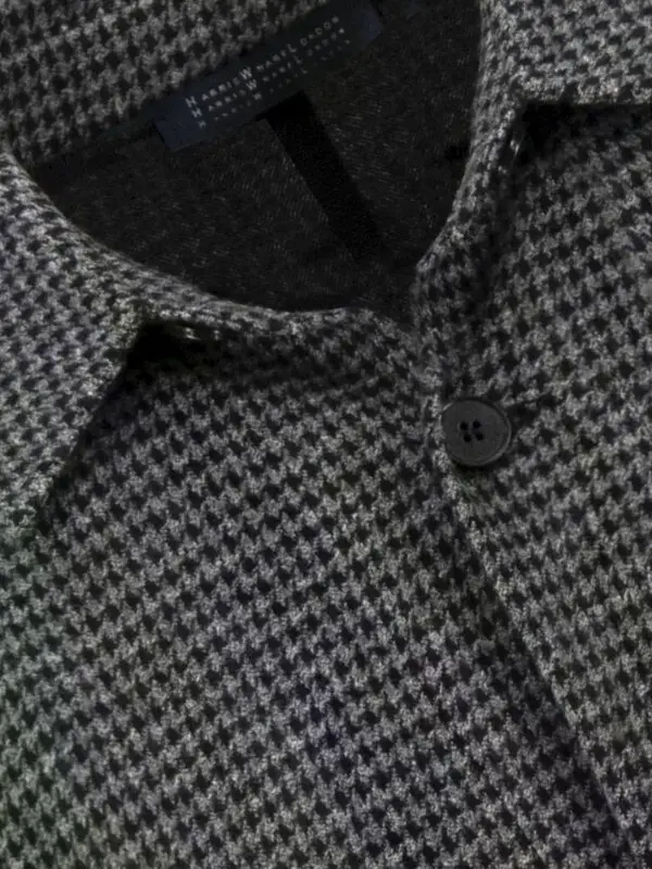 Harris Wharf London Houndstooth Shirt