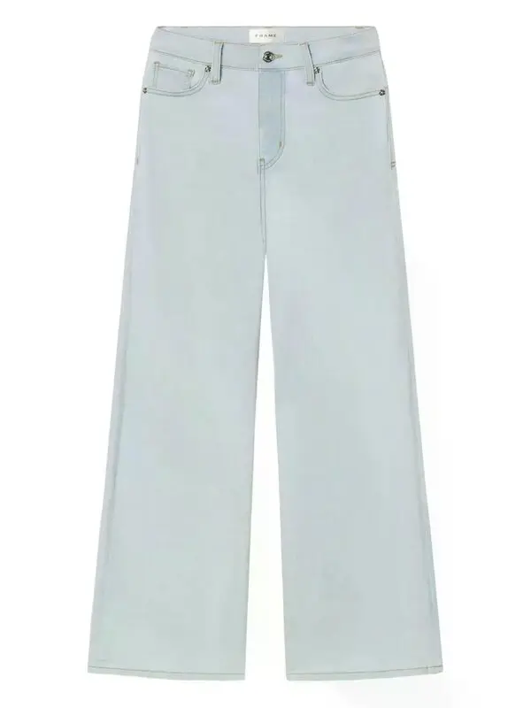FRAME Le Slim Wide-leg Jeans
