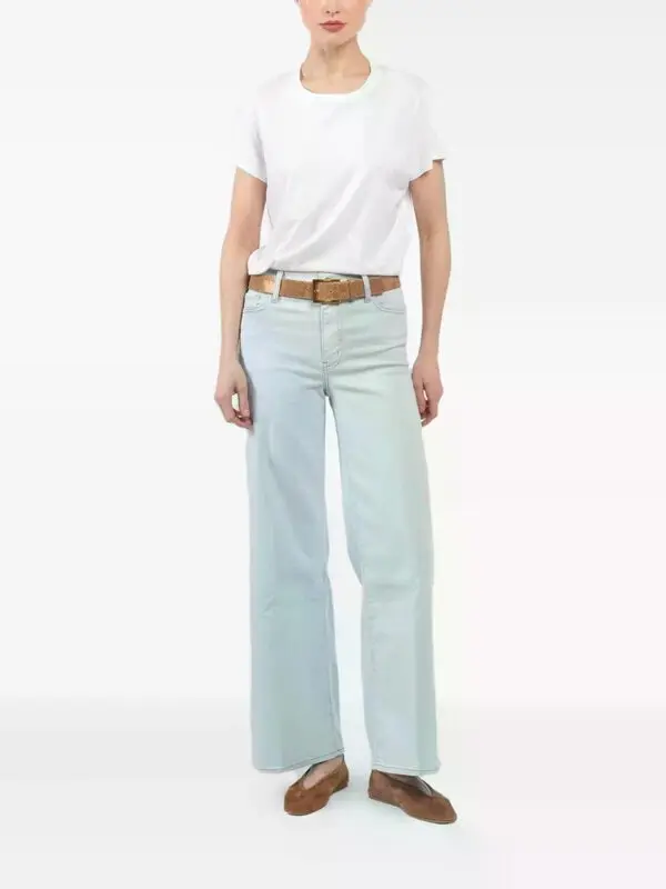 FRAME Le Slim Wide-leg Jeans