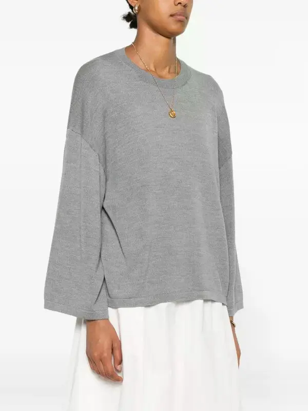 Khaite Darcy Wool Sweater - Grey