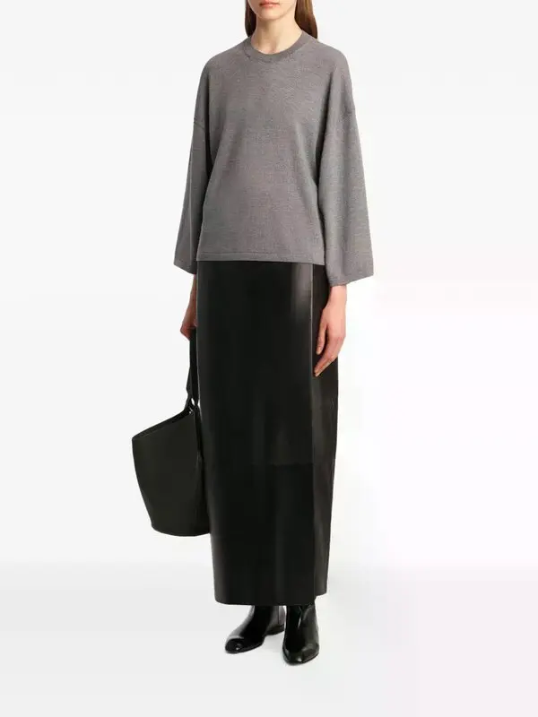 Khaite Darcy Wool Sweater - Grey