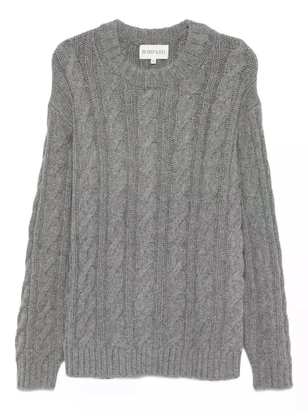 Eric Bompard Cable-knit Crew-neck Sweater