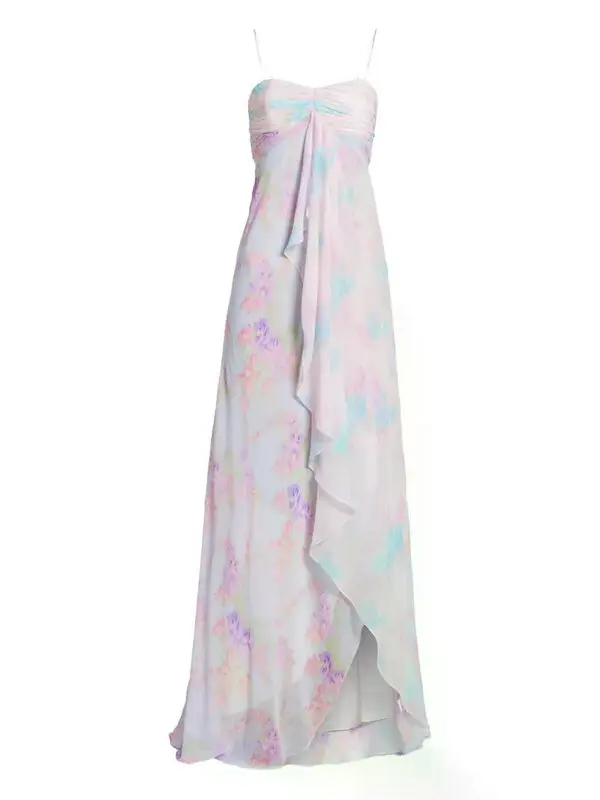 LoveShackFancy Floral-print Maxi Dress
