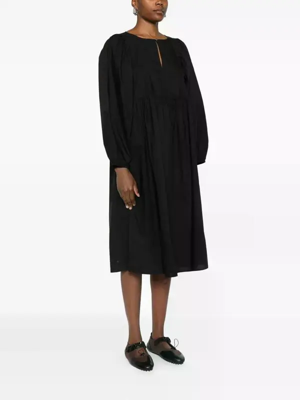 Marc O'polo Puff-sleeve Midi Dress