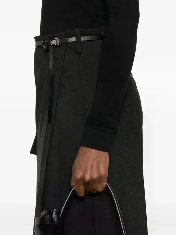 P.a.r.o.s.h Pleat-detail Skirt