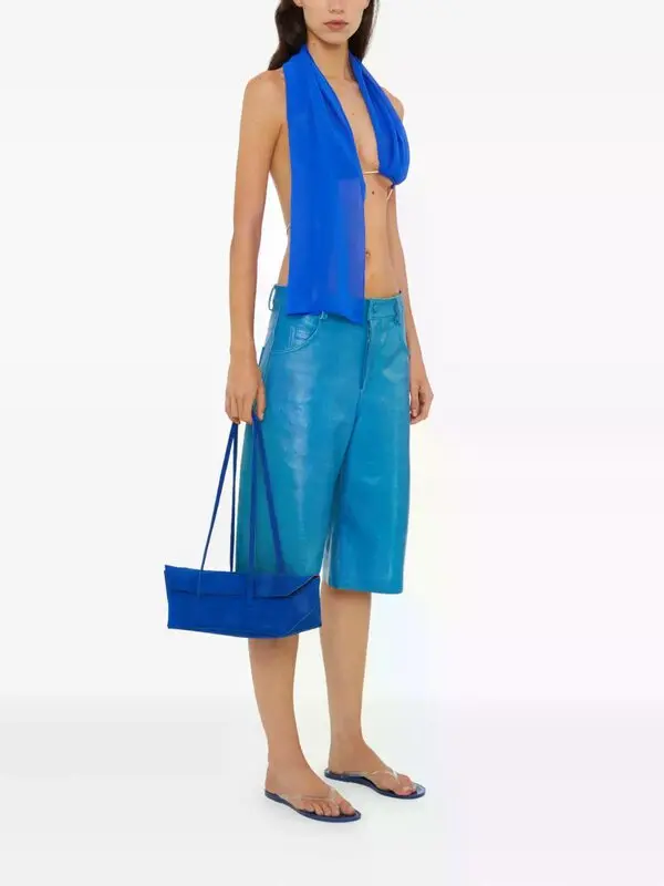 Christopher Esber Chain-bra Silk Top