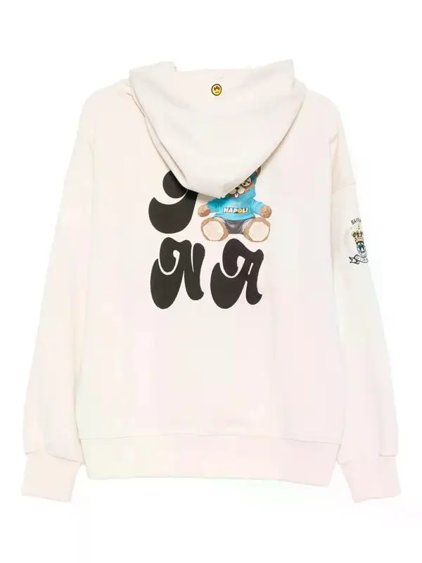 BARROW Graphic-print Cotton Hoodie