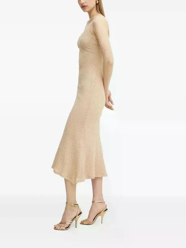 Bardot Textured Midi Dress