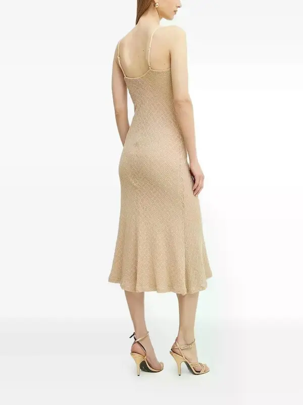 Bardot Textured Midi Dress