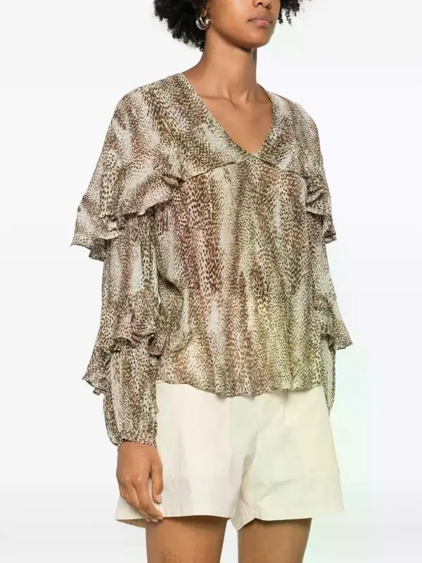 TWINSET Ruffle-detail Top