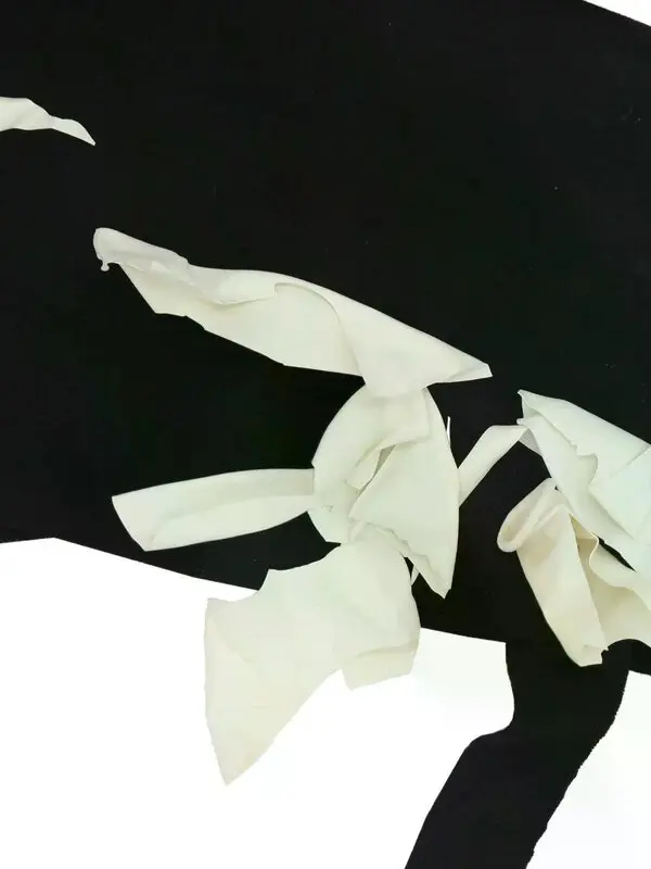 MARIA CALDERARA Contrasting Balloon Scarf