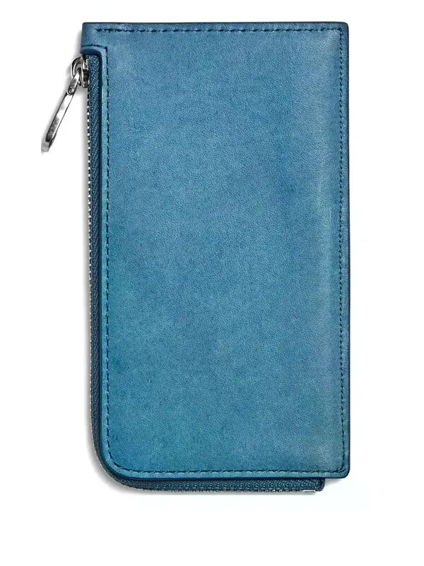 Shinola Card Slots Zip Wallet