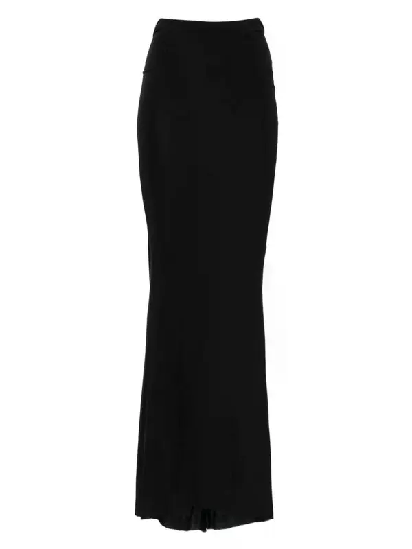 Amen Elasticated Waistband Maxi Skirt