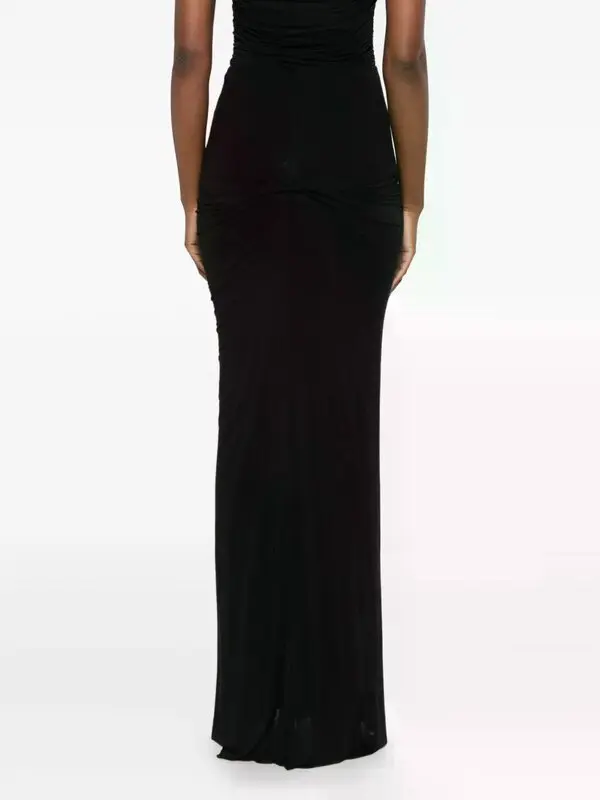 Amen Elasticated Waistband Maxi Skirt