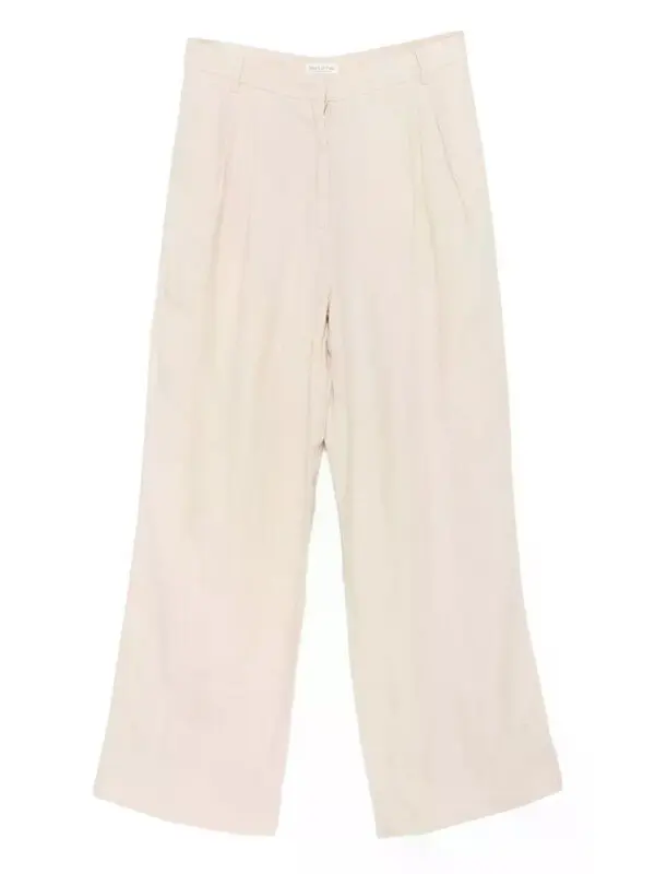 Marc O'polo Pleated Linen Trousers