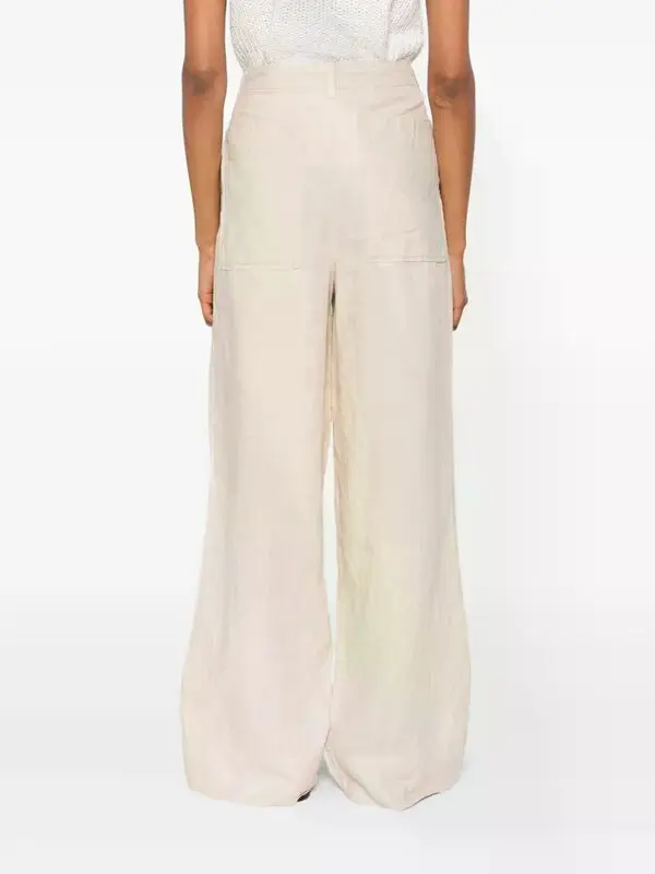 Marc O'polo Pleated Linen Trousers
