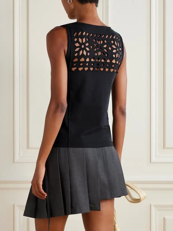 Our Legacy Cutout Cotton-jersey Tank