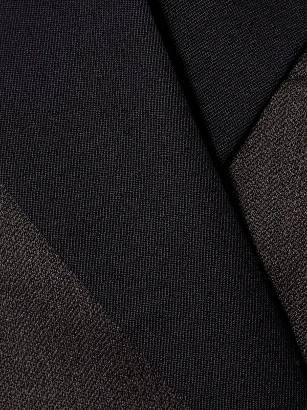 Our Legacy Cropped Wool Wrap Blazer