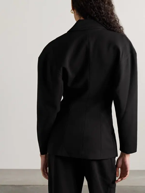 Staud Cole Woven Blazer