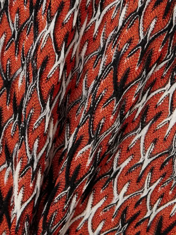 Missoni Space-dyed Wool-blend Midi Dress