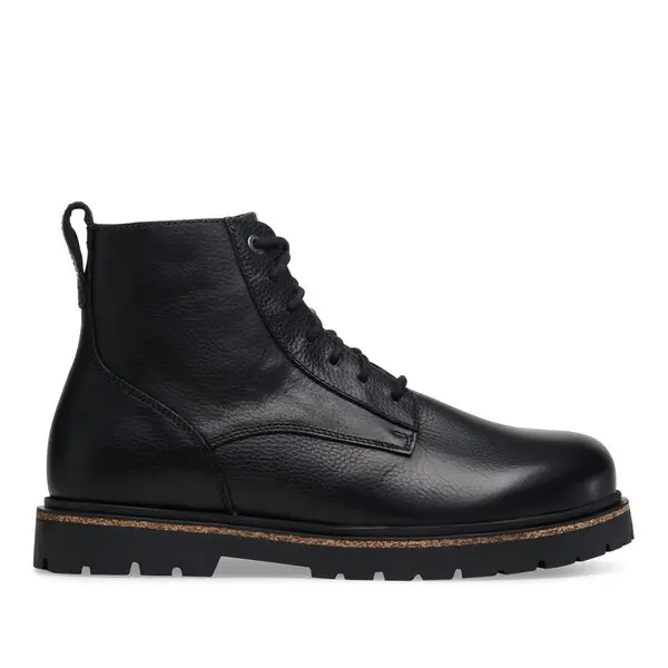 BIRKENSTOCK Highwood Lace Mid Natural Leather Boots