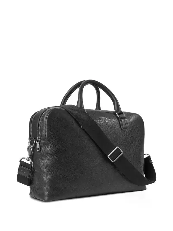 Shinola Leather Top-handle Briefcase - Black