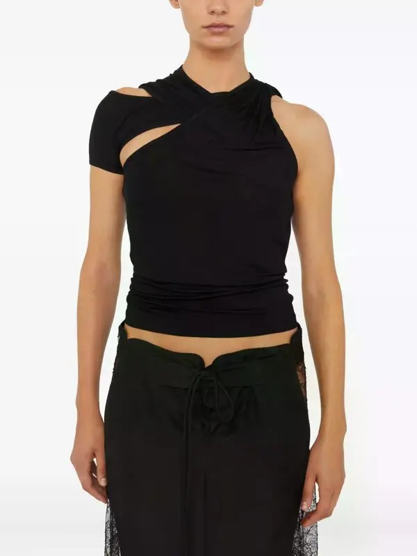 Christopher Esber Draped One-shoulder Top