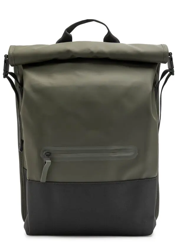 Rains Trail Rolltop Backpack - Green