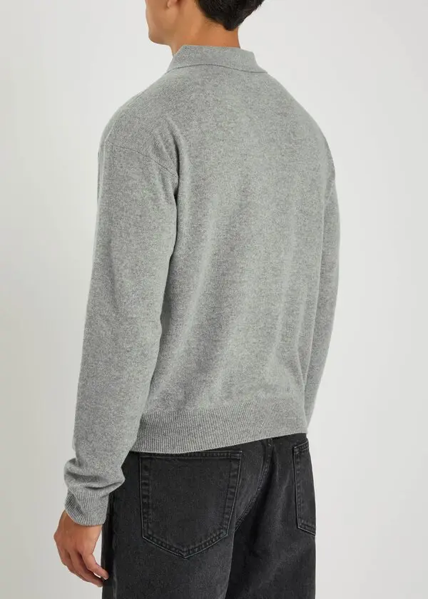 Saint Laurent Wool Polo Jumper