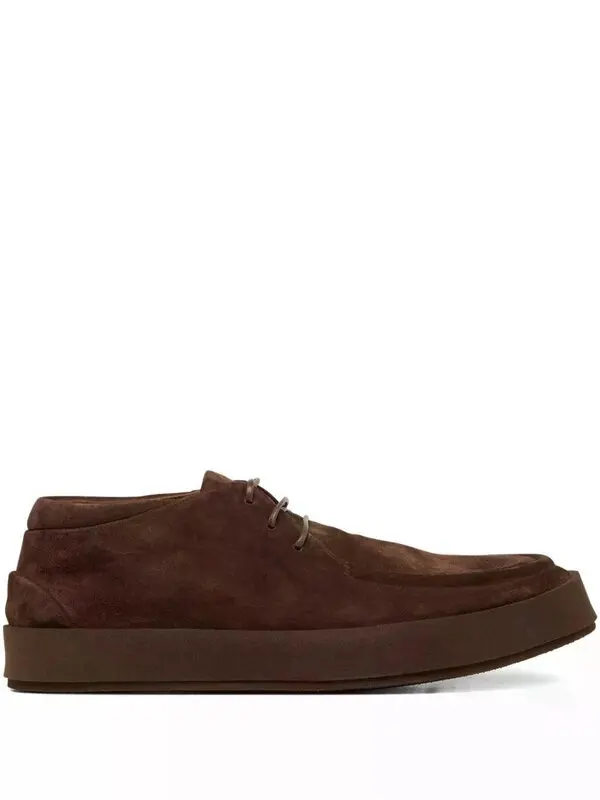 Marsèll Suede Lace-up Derby Shoes - Brown