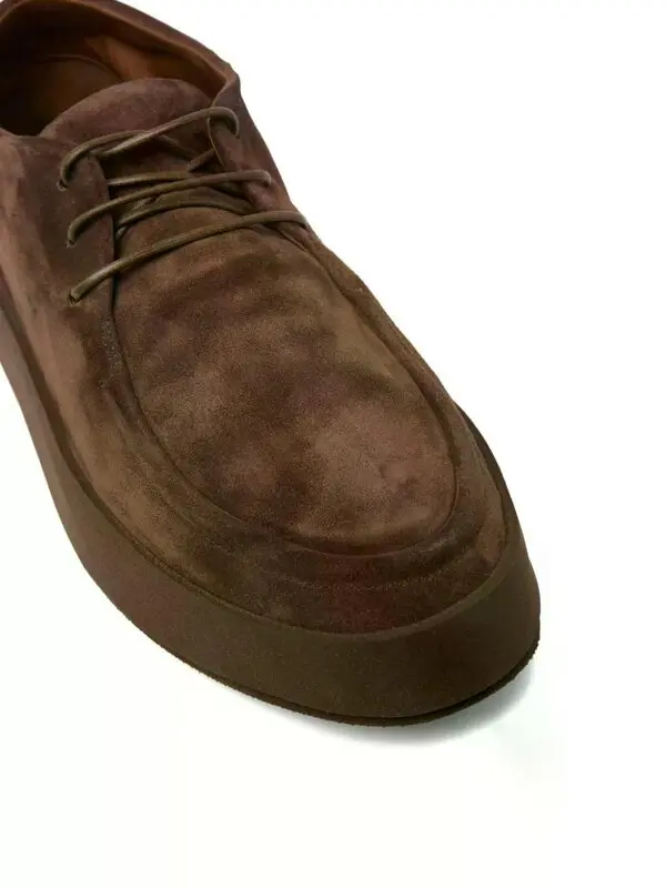 Marsèll Suede Lace-up Derby Shoes - Brown