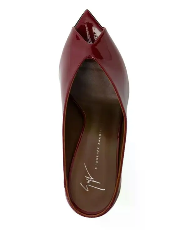 GIUSEPPE ZANOTTI 80mm Peep-toe Pumps