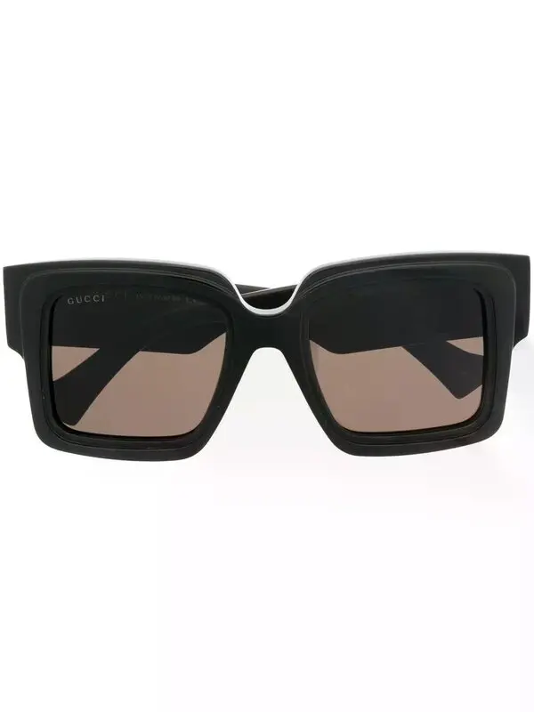 Gucci Oversized-frame Sunglasses - Black